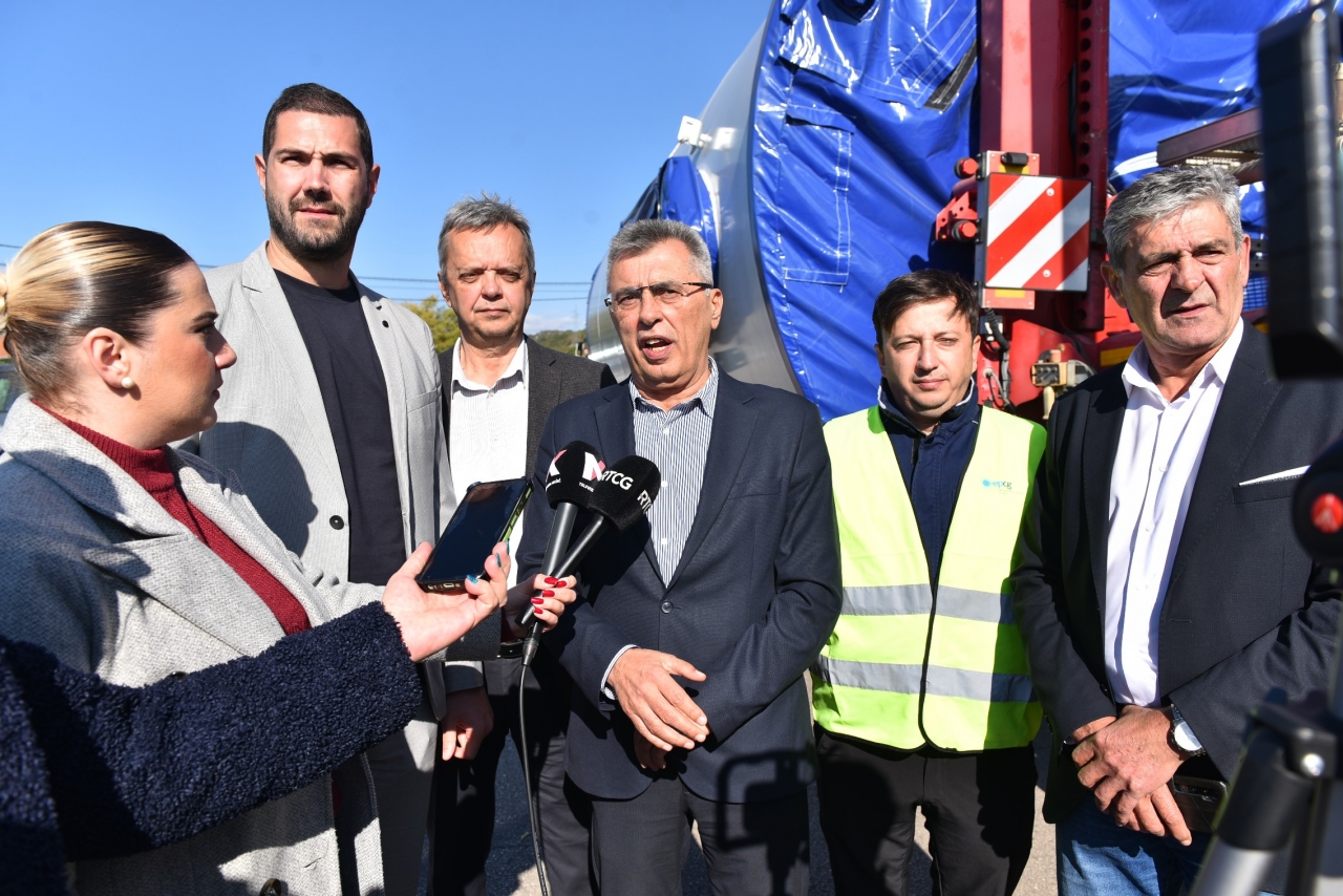 EPCG u punom zamahu – počeo transport opreme za VE Gvozd Predsjednik Odbora direktora EPCG ...